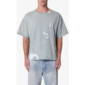 Mnml Paint Splatter Cotton Graphic T-shirt