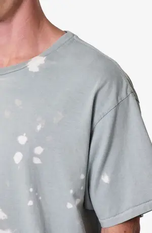 Mnml Paint Splatter Cotton Graphic T-shirt