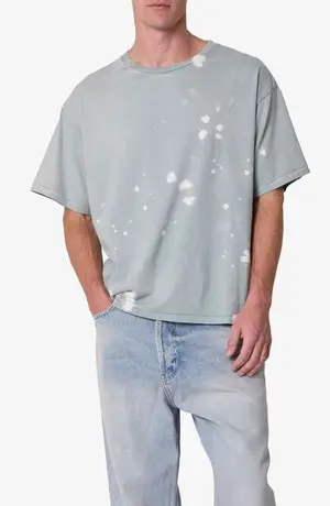 Mnml Paint Splatter Cotton Graphic T-shirt
