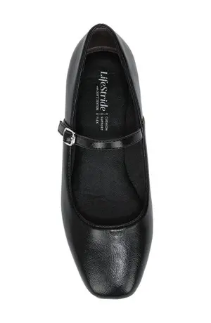 LIFESTRIDE Beloved Mary Jane Flat - Black