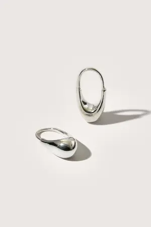 OTIUMBERG Sterling Small Roscida Hoop Earrings - Silver