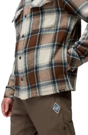 Prana Happy Camp Flannel Snap-up Shirt Jacket