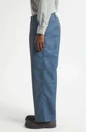 BEAMS Iridescent Twill Pants