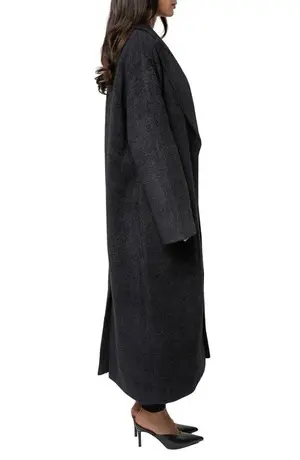 JLUXLABEL Dion Oversize Coat - Black