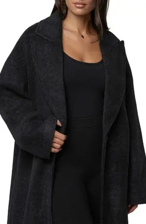 JLUXLABEL Dion Oversize Coat - Black