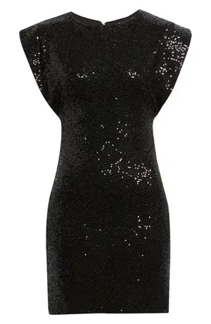 ICHI Ihfauca Sequin Minidress