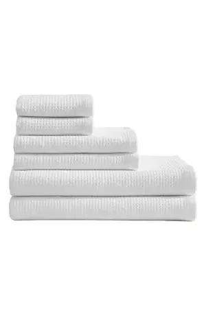 Calvin Klein Eternity 6-piece Towel Set - White