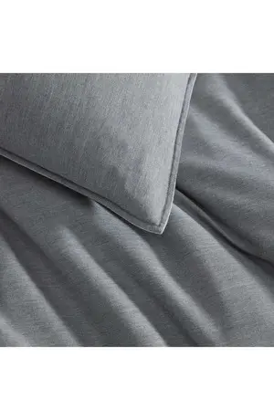 Calvin Klein Contrast Weave Duvet Cover & Shams Set - Light/medium Blue