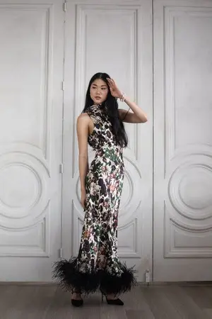 VASILIKI Liya One-shoulder Maxi Dress