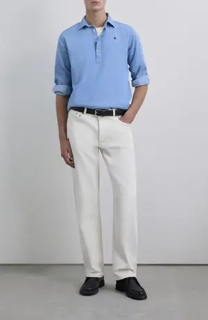 SCALPERS Alpha Polera Shirt - Lightdenim