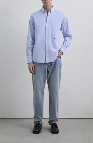 SCALPERS Breda Bd Shirt - Skyblue