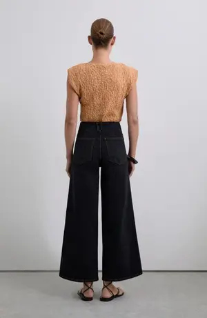 SCALPERS Culotte Denim - Black