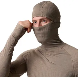 BACKCOUNTRY Pines Microgrid Ultra-lt Balaclava Top - Fallen Rock