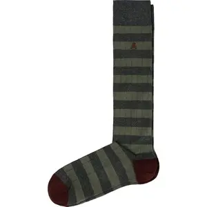 SCALPERS Striped Crew Socks - Grey