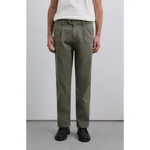 SCALPERS Firenze Relaxed Trousers - Khaki