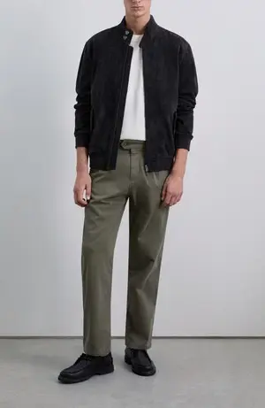 SCALPERS Firenze Relaxed Trousers - Khaki