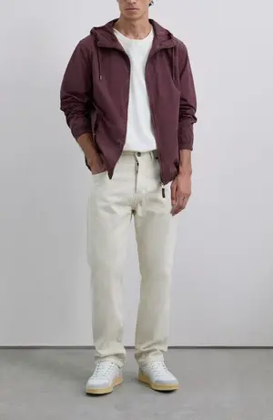SCALPERS Ralfi Jacket - Burgundy