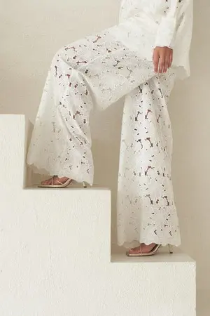 VASILIKI Raya Lace Pants