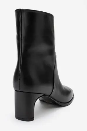 FOREVER & ALWAYS SHOES Nordy Leather Boots - Black