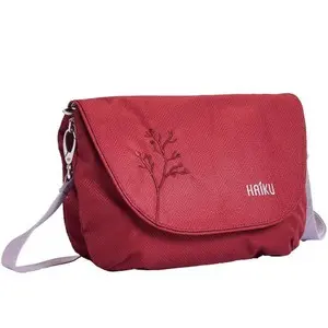 HAIKU Bliss Rfid Blocking Crossbody Bag - Rosewood