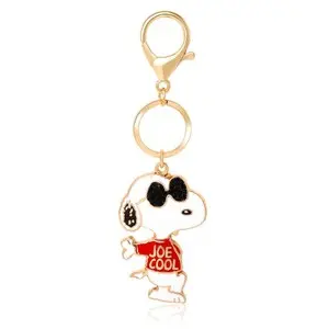 PEANUTS Joe Cool Keychain - White/ Red