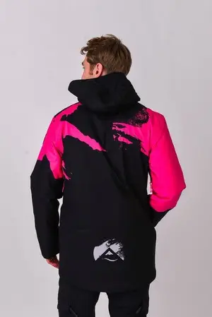 OOSC Afterparty Jacket - Black & Pink