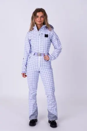 OOSC Chic Ski Suit Houndstooth - Multi-colour