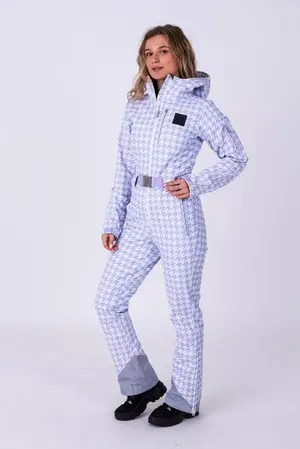 OOSC Chic Ski Suit Houndstooth - Multi-colour