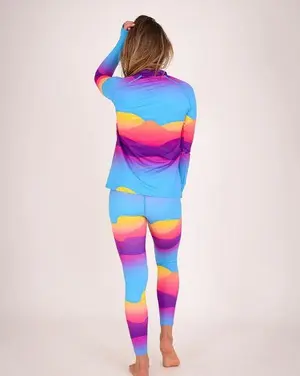 OOSC Mambo Sunset Base Layer Leggings