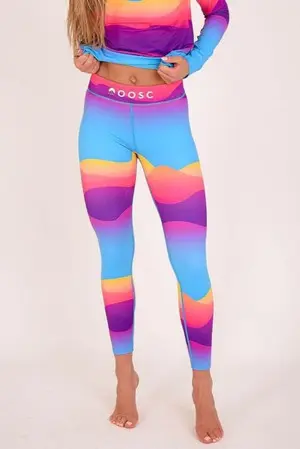 OOSC Mambo Sunset Base Layer Leggings