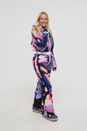 OOSC Printed Ski Suit - Hotstepper
