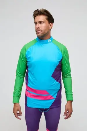 OOSC Baselayer Top - Multi-colour