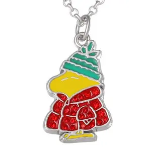 PEANUTS Snoopy & Woodstock 2-piece Necklace Set