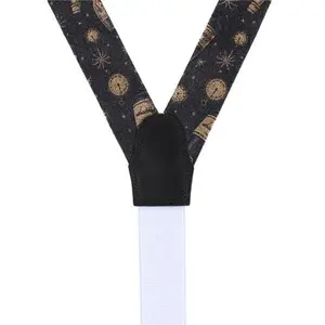 Trafalgar Resolutions Novelty Silk Formal End Suspenders