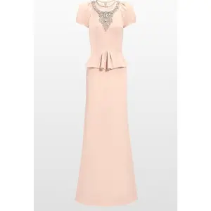 Jenny Packham Nocturne Maxi Dress - Morganite