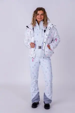 OOSC Chic Ski Suit - White