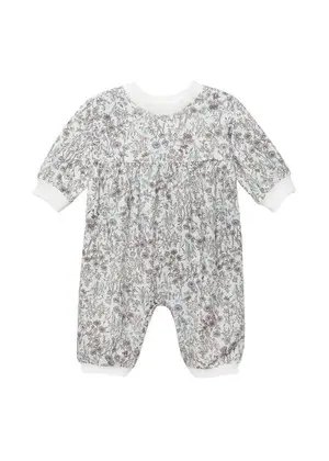 MABEL + HONEY Meadow Romper - Blue