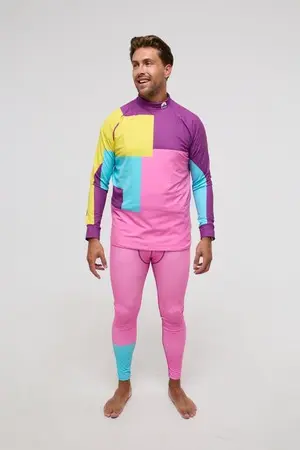 OOSC Baselayer Top - Multi-colour