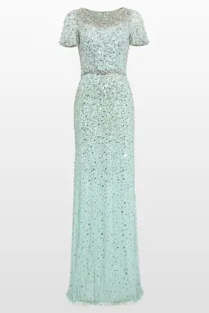 Crystal Embellished Evening Gowns
