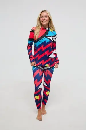 OOSC Baselayer Top - Multi-colour