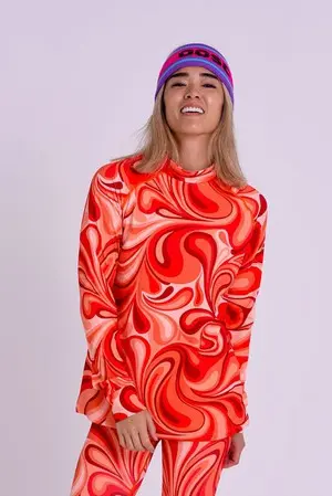 OOSC Baselayer Top - Multi-colour