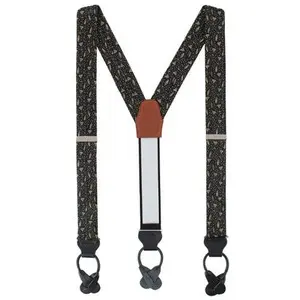 Trafalgar Happy Hour Martini Silk Button-end Suspenders