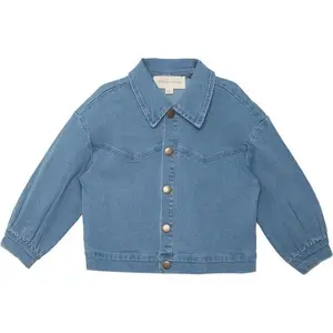 MABEL + HONEY Denim Days Button Jacket