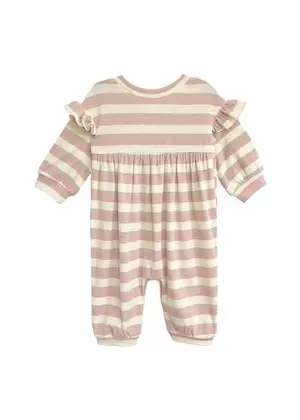MABEL + HONEY Candy Stripe Romper