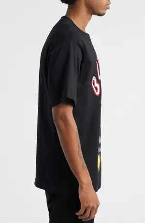 VIC GARCIA WORLD Blessed Embroidered Cotton Graphic T-shirt