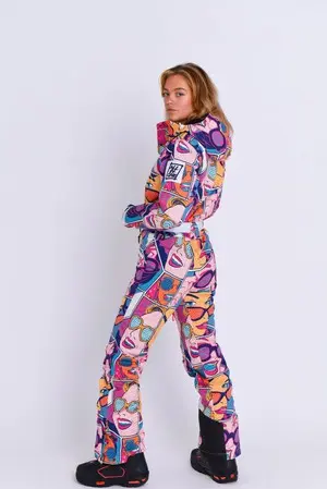 OOSC Comic Book Candy Ski Suit