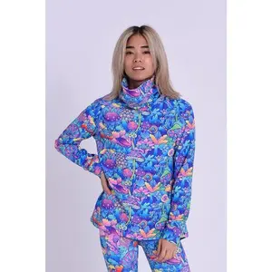OOSC High Neck Baselayer Top - Multi-colour
