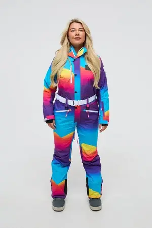 OOSC Mambo Sunset Ski Suit - Multi-colour