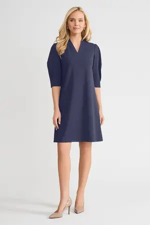 Ming Wang 3/4 Sleeve Cocktail Dresses