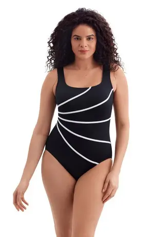 Longitude Cut Out Swimsuits